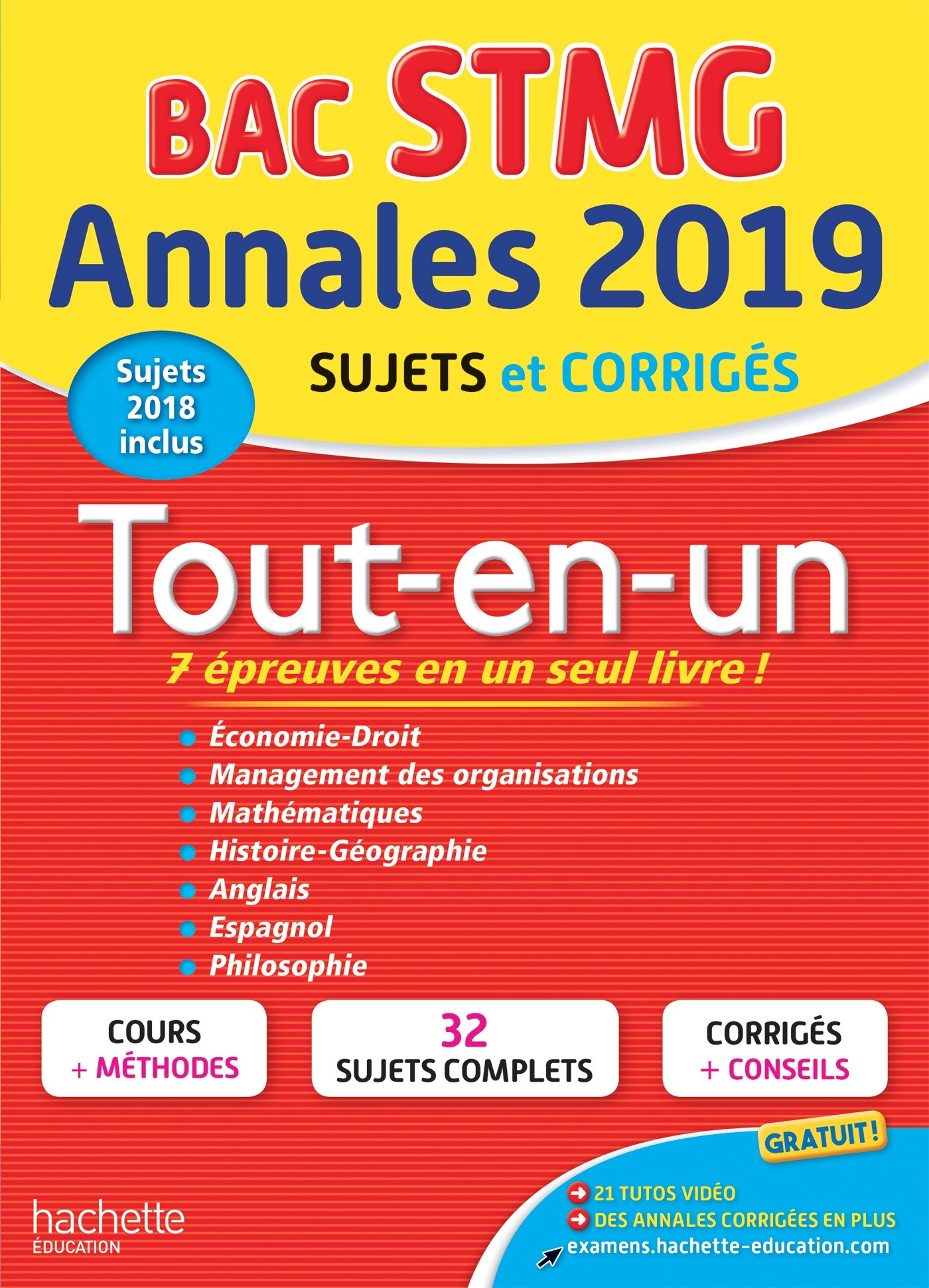 Annales du Bac STMG : Les meilleurs livres pour réviser le bac STMG ...